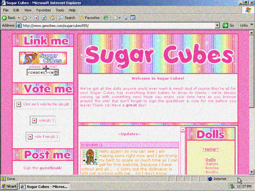 Geocities - The original social networking site