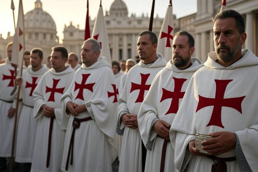 After 700 years, the Knights Templar return to the Vatican - Cookies ...